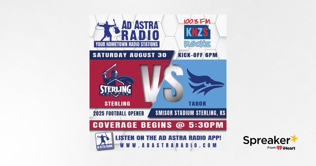 Sterling Warriors hosts Tabor Bluejays Football (August 30, 2025)