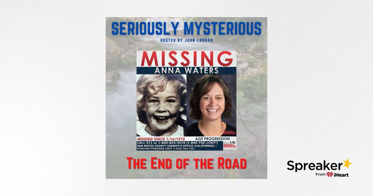 The End of the Road - The Anna Waters Story