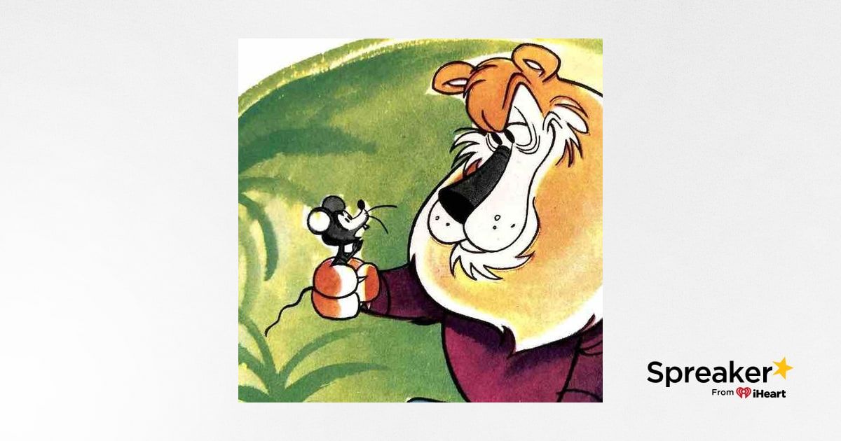 Fabula de animales 🦁 EL LEON Y EL RATON 🐭 Fábulas de Esopo
