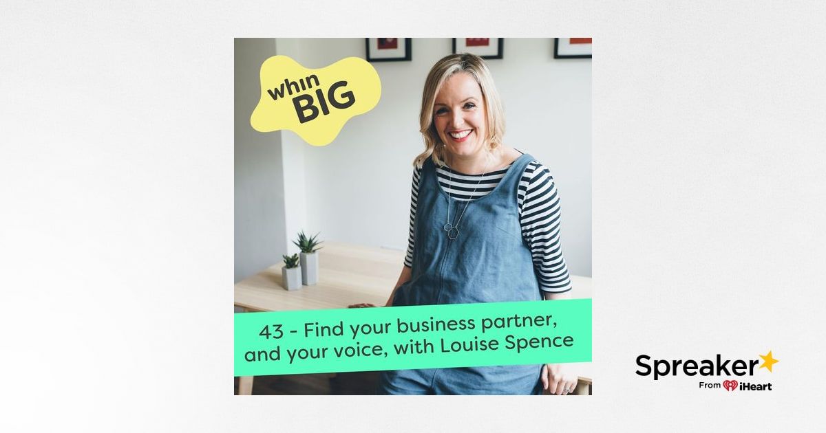 43 - Finding your true marketing voice and going into business with a ...