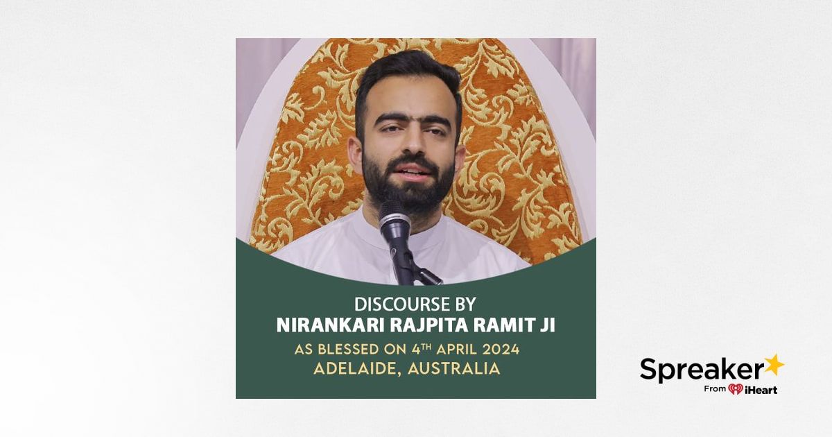 Adelaide, Australia, April 04, 2024: Discourse by Nirankari Rajpita Ji