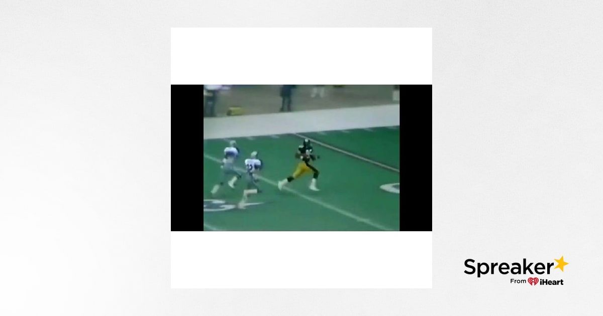 Steelers Big Plays From Last 50 Years: 1985 - Woodley To Sweeney For 69 ...