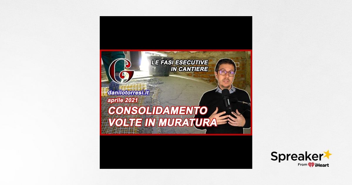Consolidamento VOLTE a botte in MURATURA in centro storico - contributo ...