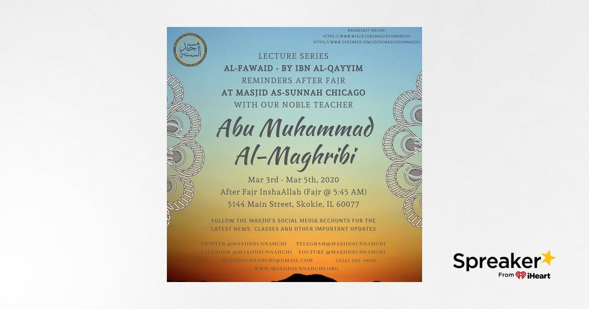 Al-Fawaid by Ibn Al-Qiyyam - Abu Muhammad Al-Maghribi