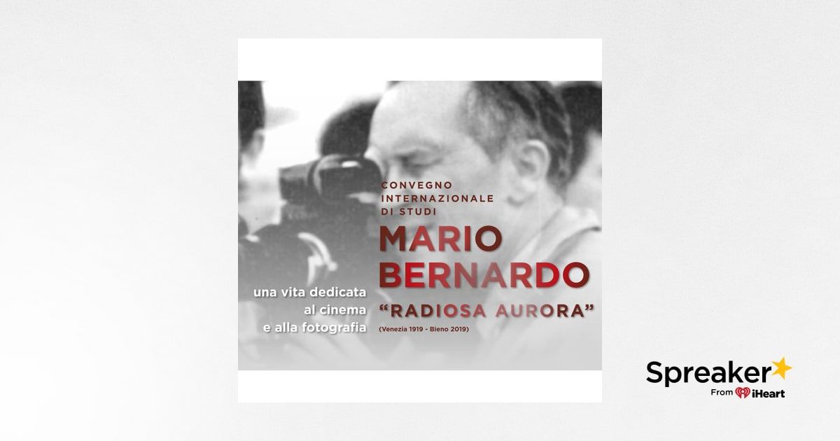 Mario Bernardo: una vita dedicata al cinema e alla fotografia. Il ...