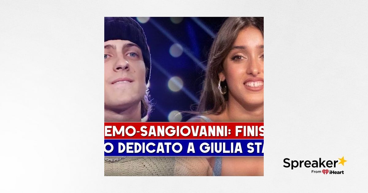 Sangiovanni, La Canzone Di Sanremo È Dedicata A Giulia Stabile: Ecco Di ...