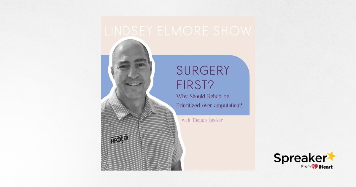 Rehabilitation, Not Amputation: Rethinking a 'Surgery First' Approach ...