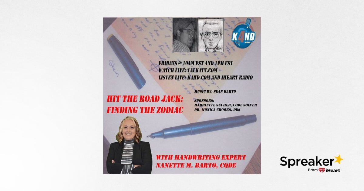 Zodiac Killer and Jack Tarrance, Jr. Cont…