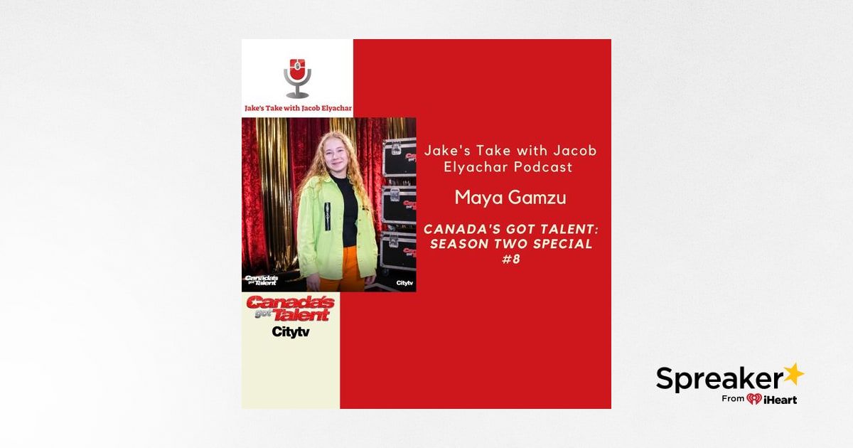 Canada's Got Talent Season 2: Special #8-Maya Gamzu