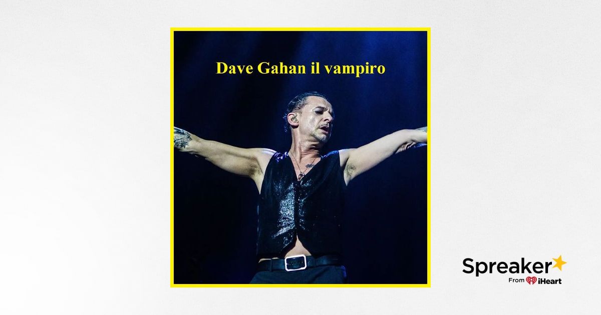Dave Gahan il vampiro