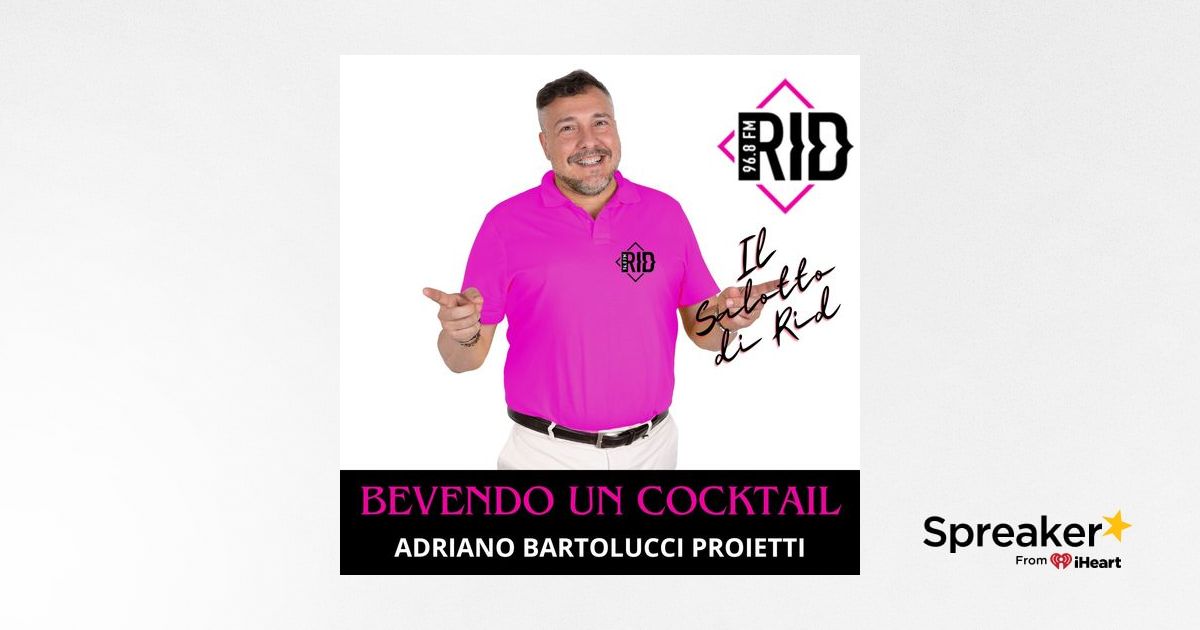 11 10 2024 IL SALOTTO DI RID BEVENDO UN COCKTAIL