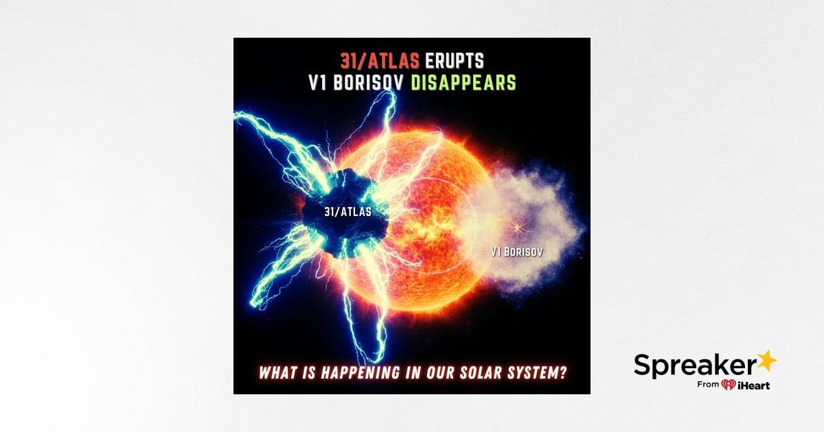 Interstellar Object 3i/ATLAS ERUPTS Plasma Jets; V1 Borisov DISAPPEARS ...