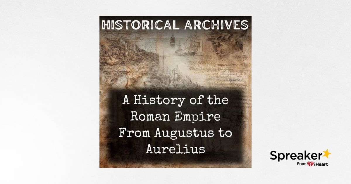 A History of the Roman Empire From Augustus to Aurelius
