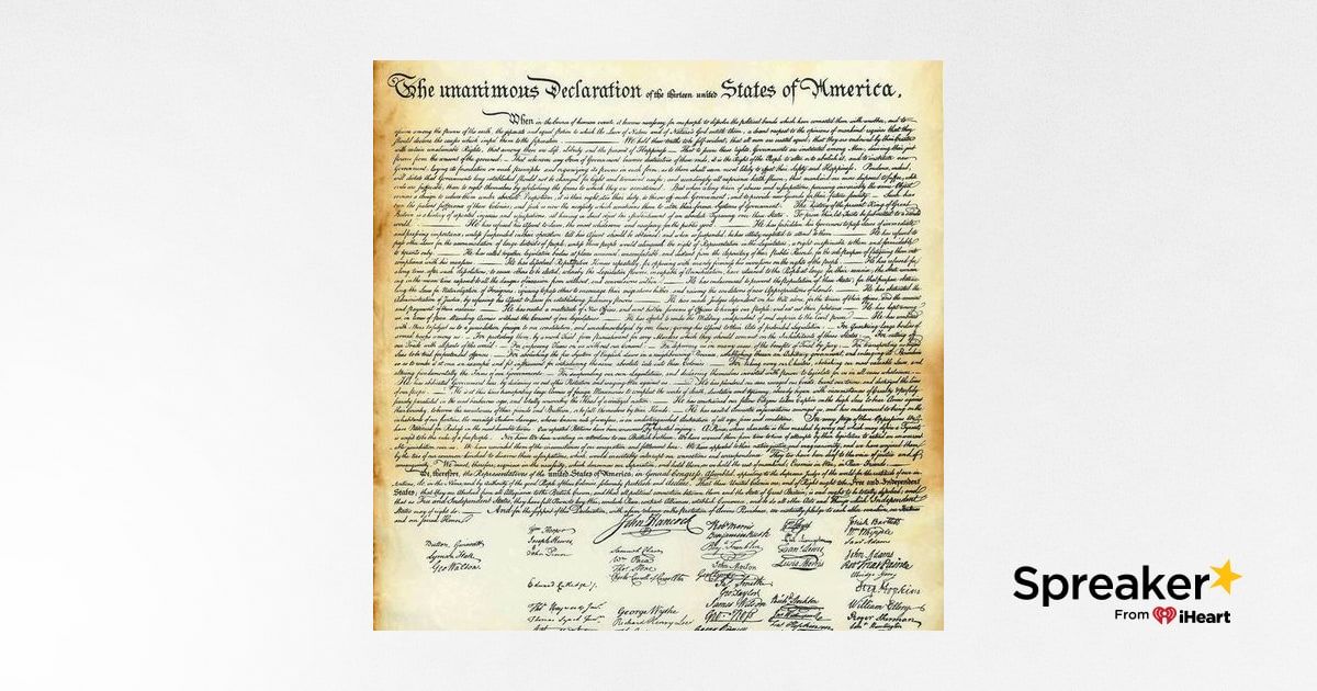 Jefferson's Original Draft of the Declaration of Independence Condemned ...