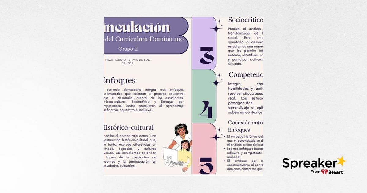 Enfoques del Currículo Dominicano