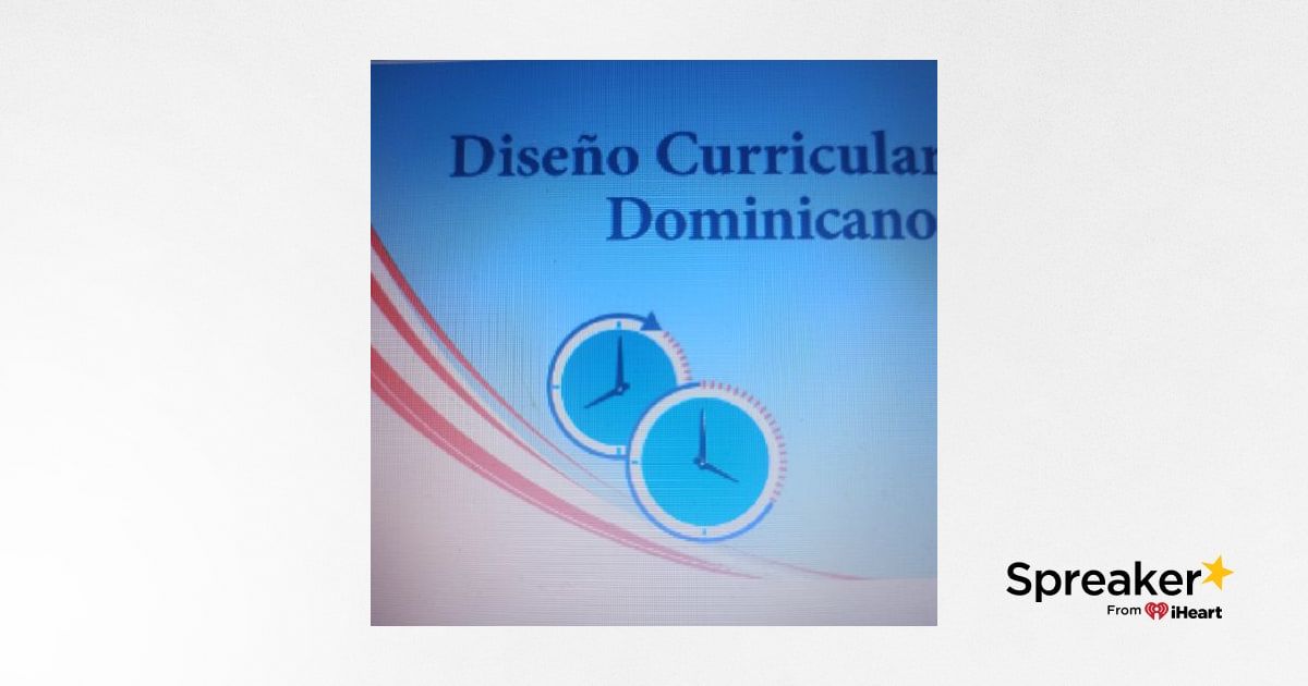 Componentes del Diseño Curricular Dominicano