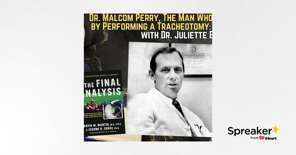 Dr. Malcom Perry, The Man Who Tried to Safe JFK by Performing a ...