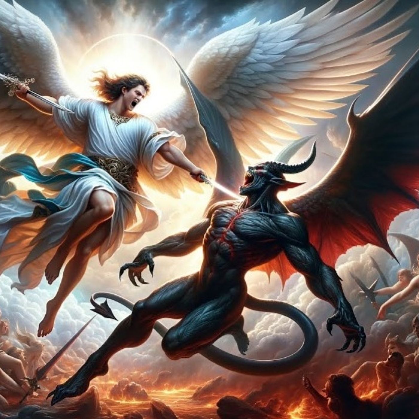 Las Dos Ocaciones que El Ángel Miguel Enfrento a Satanás - Historias ...