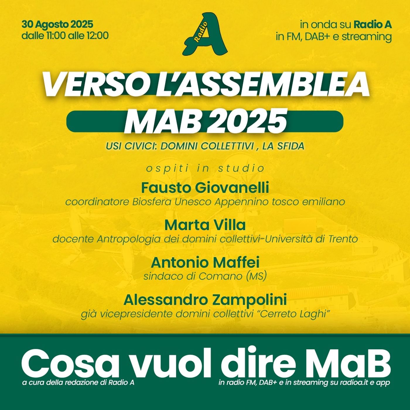 Verso l'assemblea MaB 2025 (Cosa Vuol Dire MaB - 30 Agosto 2025 ...
