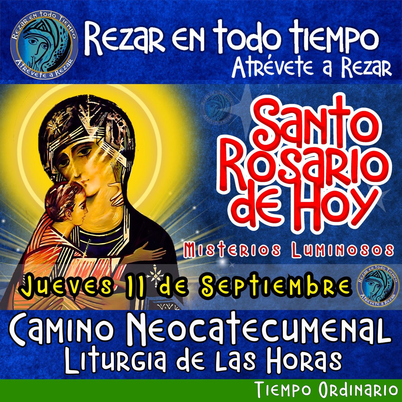 👉 SANTO ROSARIO DE HOY. JUEVES 11 DE SEPTIEMBRE DEL 2025 MISTERIOS LUMINOSOS. - Listen Now on ...