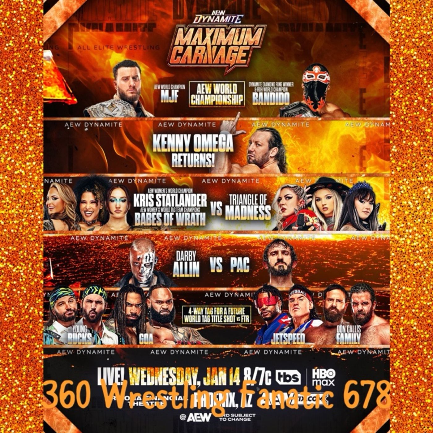 360 Good Morning Wrestling Fans. January 16TH, 2026 - 360 Wrestling ...