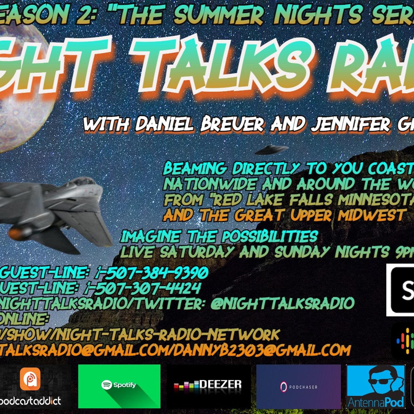 Night Talks Radio Network - PODash