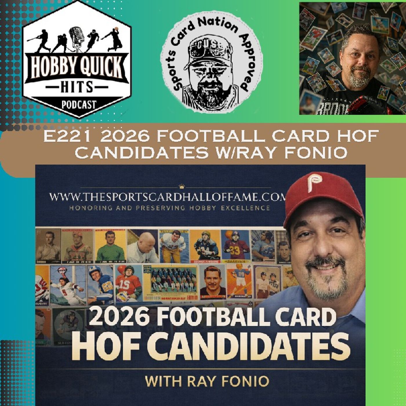 2026 Football Card HOF Candidates w/Ray Fonio Hobby Quick Hits E221 by ...