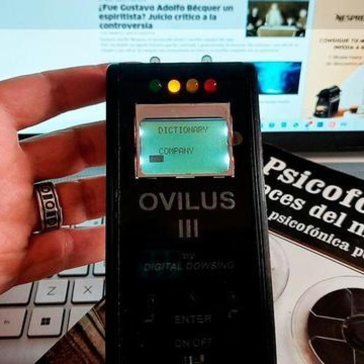 Voces del Misterio EXPRESS: Analizamos la Ovilus, la Spirit Radio, y la ...