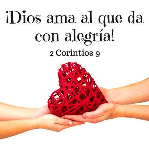 DIOS AMA AL DADOR ALEGRE