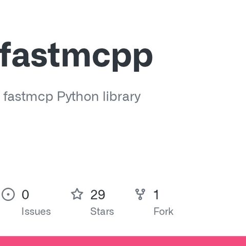 GitHub - 0xeb/fastmcpp: C++ port of the fastmcp Python library