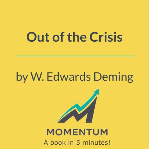 Out of the crisis: The management philosophy that transformed Japan (W ...