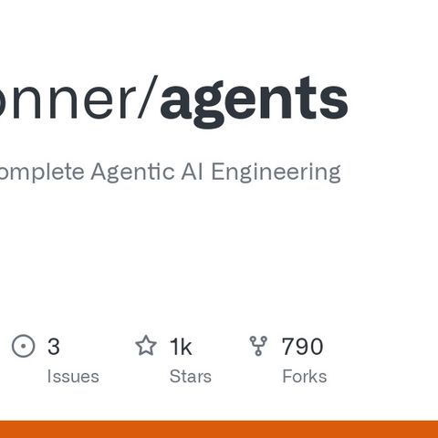 GitHub - ed-donner/agents: Repo for the Complete Agentic AI Engineering ...
