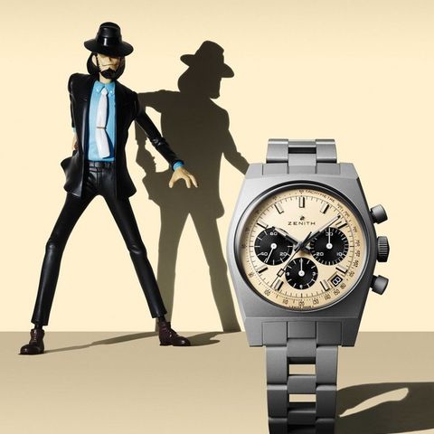 「ルパン三世」次元大介愛用の腕時計から着想！スイス高級ブランド「ゼニス」による限定モデル第4弾が登場 | アニメ！アニメ！