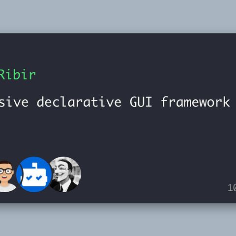 GitHub - RibirX/Ribir: Non-intrusive GUI framework for Rust/WASM