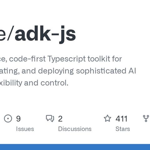 GitHub - google/adk-js: An open-source, code-first Typescript toolkit ...