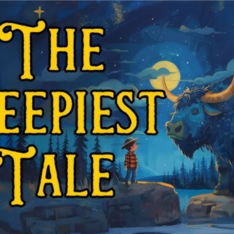 A Gentle RAINY Sleepy Tale 💤 A Sleepy Tale of Paul Bunyan and Babe ...