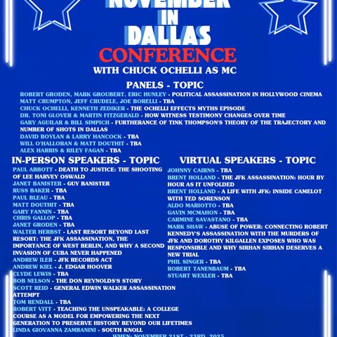 Ochelli Effect 11-7-2025 Lancer Special with Johnny Cairnes - Larry ...