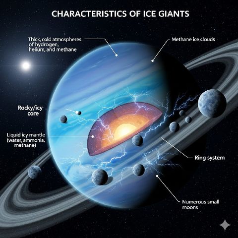 The Frozen Frontier: Unveiling the Mysterious Ice Giants Uranus and Neptune