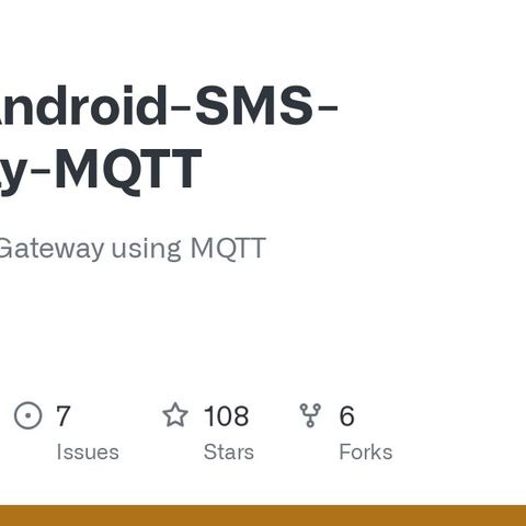 GitHub - ibnux/Android-SMS-Gateway-MQTT: Android SMS Gateway using MQTT