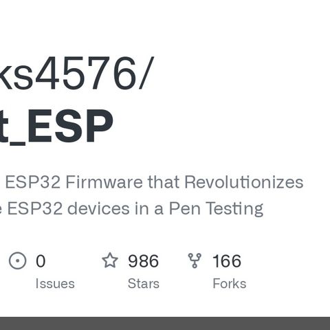 GitHub - Spooks4576/Ghost_ESP: Ghost ESP is a ESP32 Firmware that Revolutionizes the way we use E...