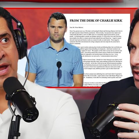 “Israel Is LOSING The PR War” - Charlie Kirk WARNED Netanyahu In ...