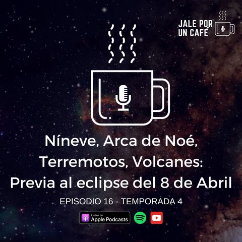 Nínive, Arca de Noé, Terremotos, Volcanes: Previa al eclipse del 8 de abril