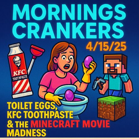 Toilet Eggs, KFC Toothpaste & the Minecraft Movie Madness | Morning ...