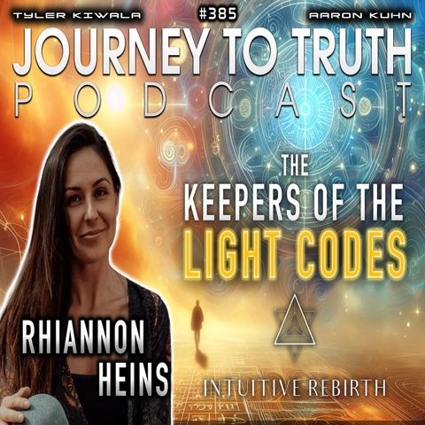 EP 385 | Rhiannon Heins | The Keepers Of The Light Codes | Waking Up ...