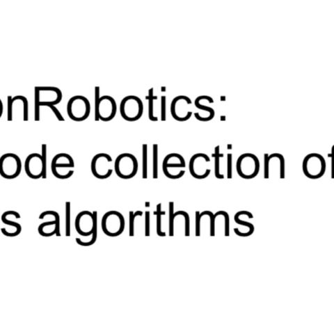 GitHub - AtsushiSakai/PythonRobotics: Python sample codes and textbook for robotics algorithms.