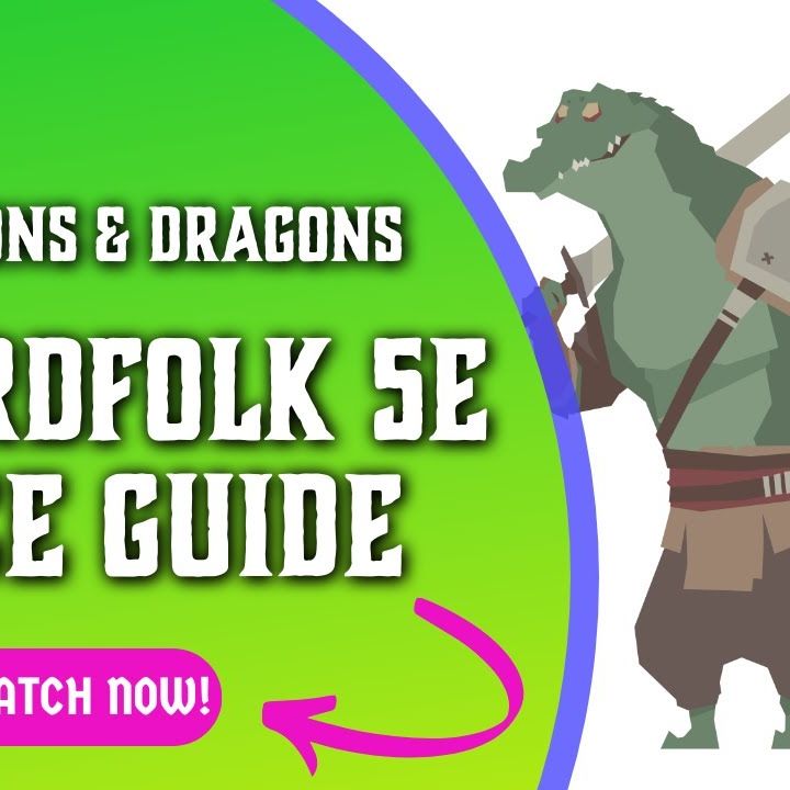 Lizardfolk 5e Race Guide for Dungeons and Dragons