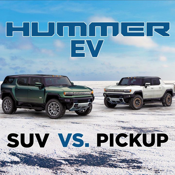 47. Hummer EV SUV vs. Pickup Truck | Cybertruck & Rivian Truck War