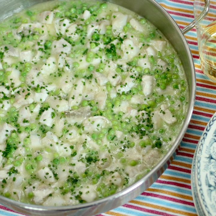 La receta de Robin Food de kokotxas de bacalao con salsa verde