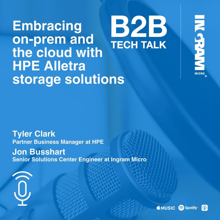 Embracing on-prem and the cloud with HPE Alletra storage solutions