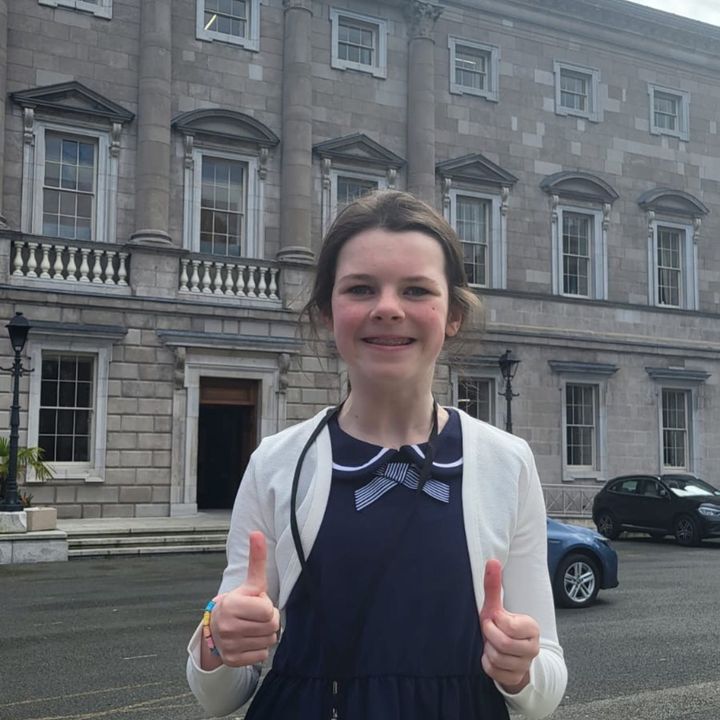 12 Year Old Autism Activist Cara Darmody Who Has Just Sat The Leaving